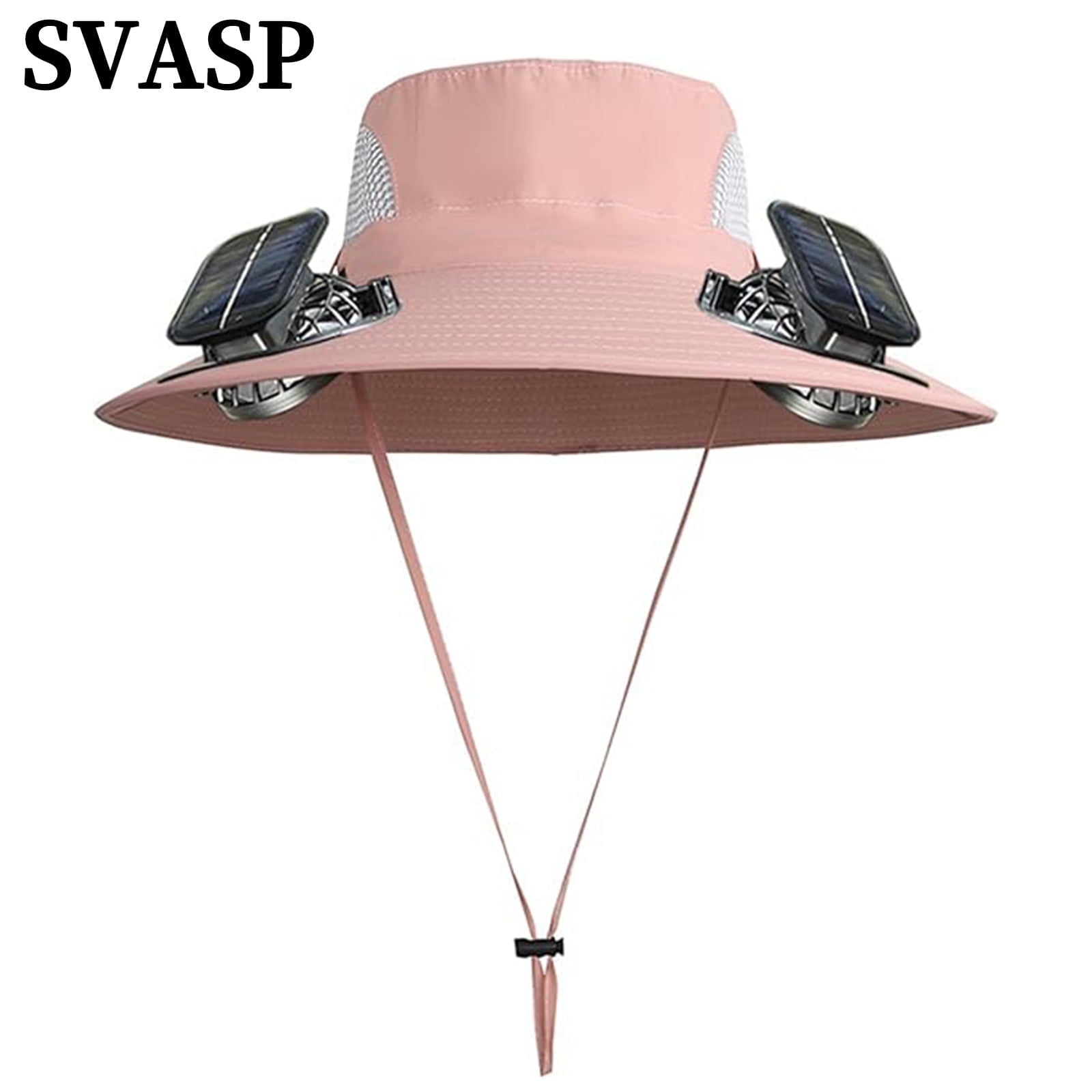 Solar Fan Hat,Wide Brim Solar Fan Hat, Solar + USB Dual Power Supply ...