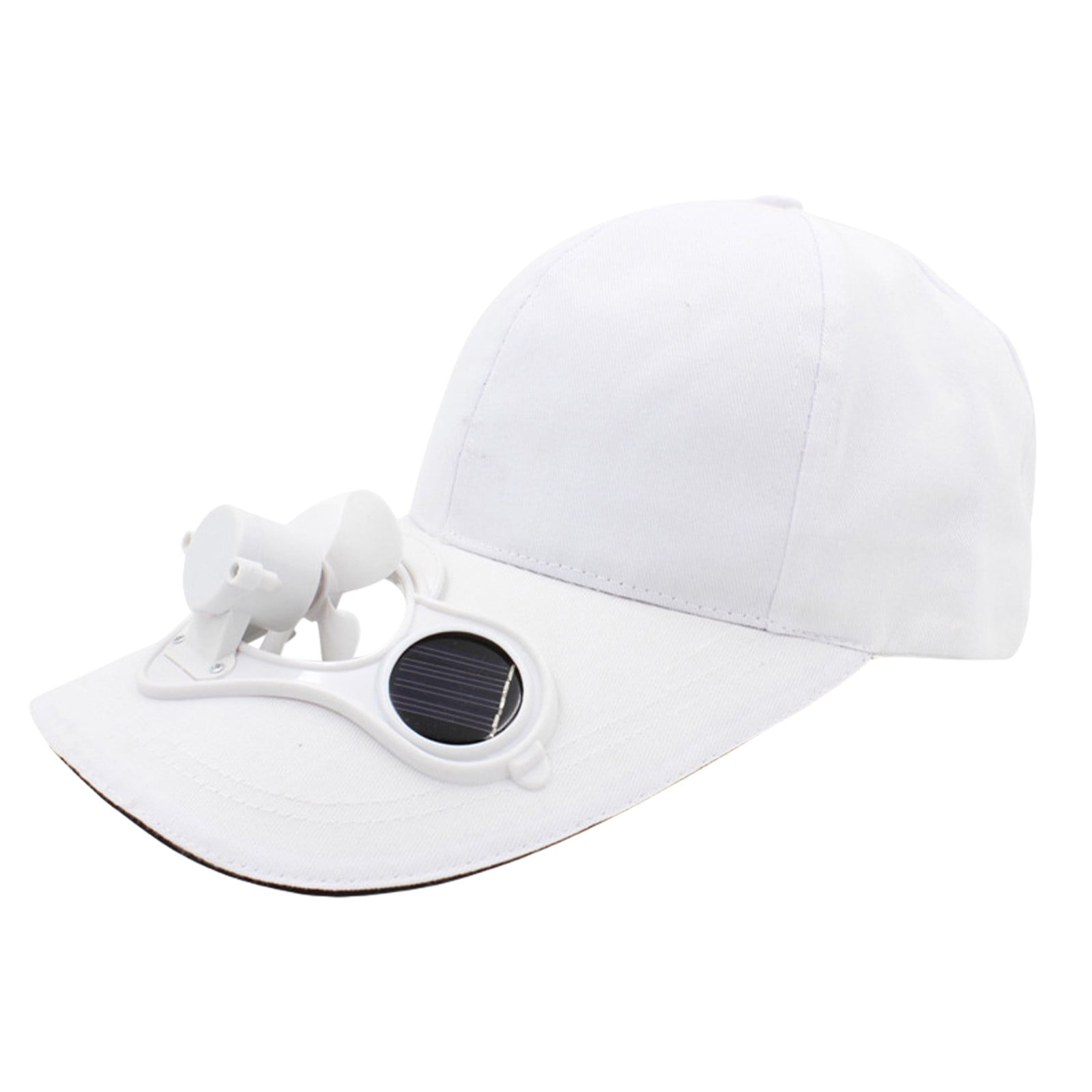 Solar Fan Hats for Men! Comdrip Fishing Summer Sport Outdoor Hat Cap ...