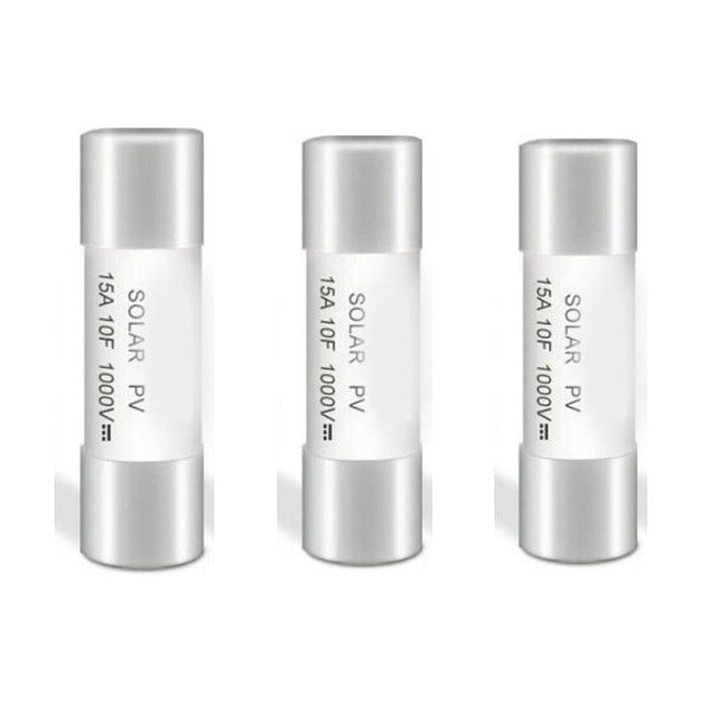 Solar Fast Blowing Photovoltaic Fuse 10x38mm DC1000V 15A for Solar ...