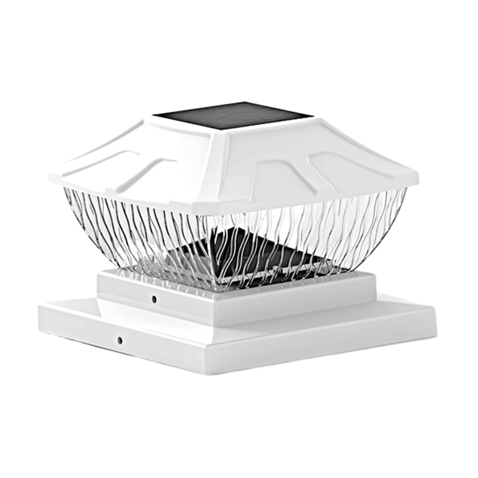 Solar Fence Post Lights,Solar Post Cap Lights 2 Color Modes 10 LEDs ...