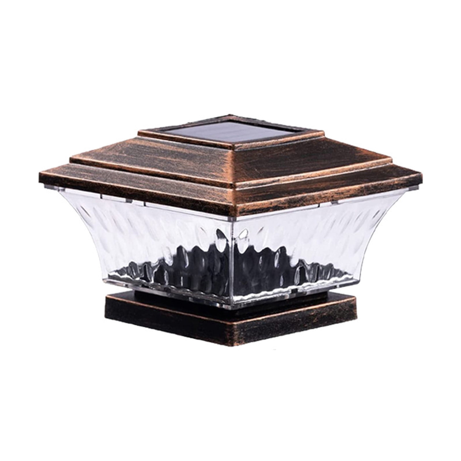 Solar Fence Post Lights,Solar Post Cap Lights 2 Color Modes 10 LEDs ...