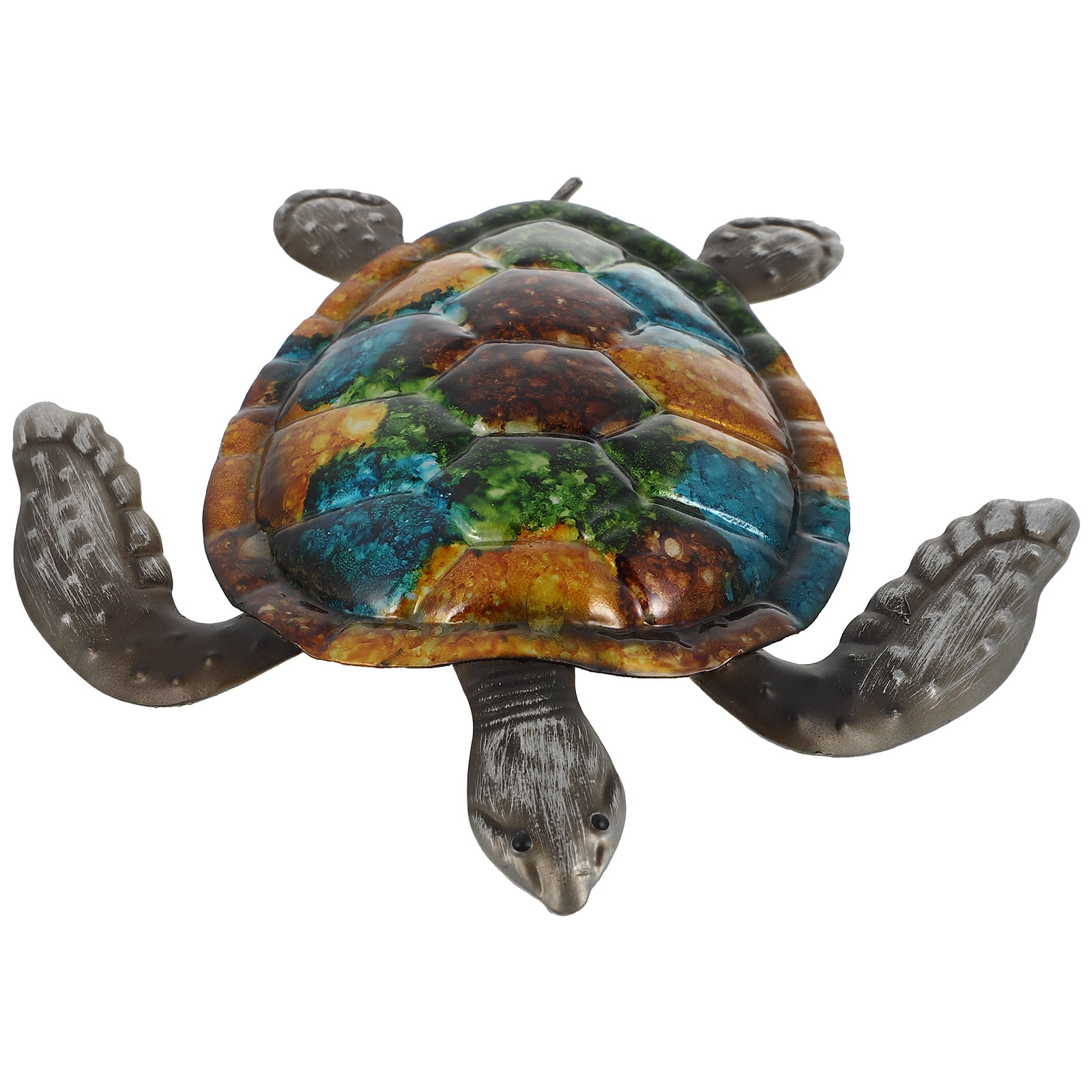 Solar Figurines Home Turtle Wall Hanging Sculptures and - Walmart.com