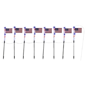 Solar Garden Flags