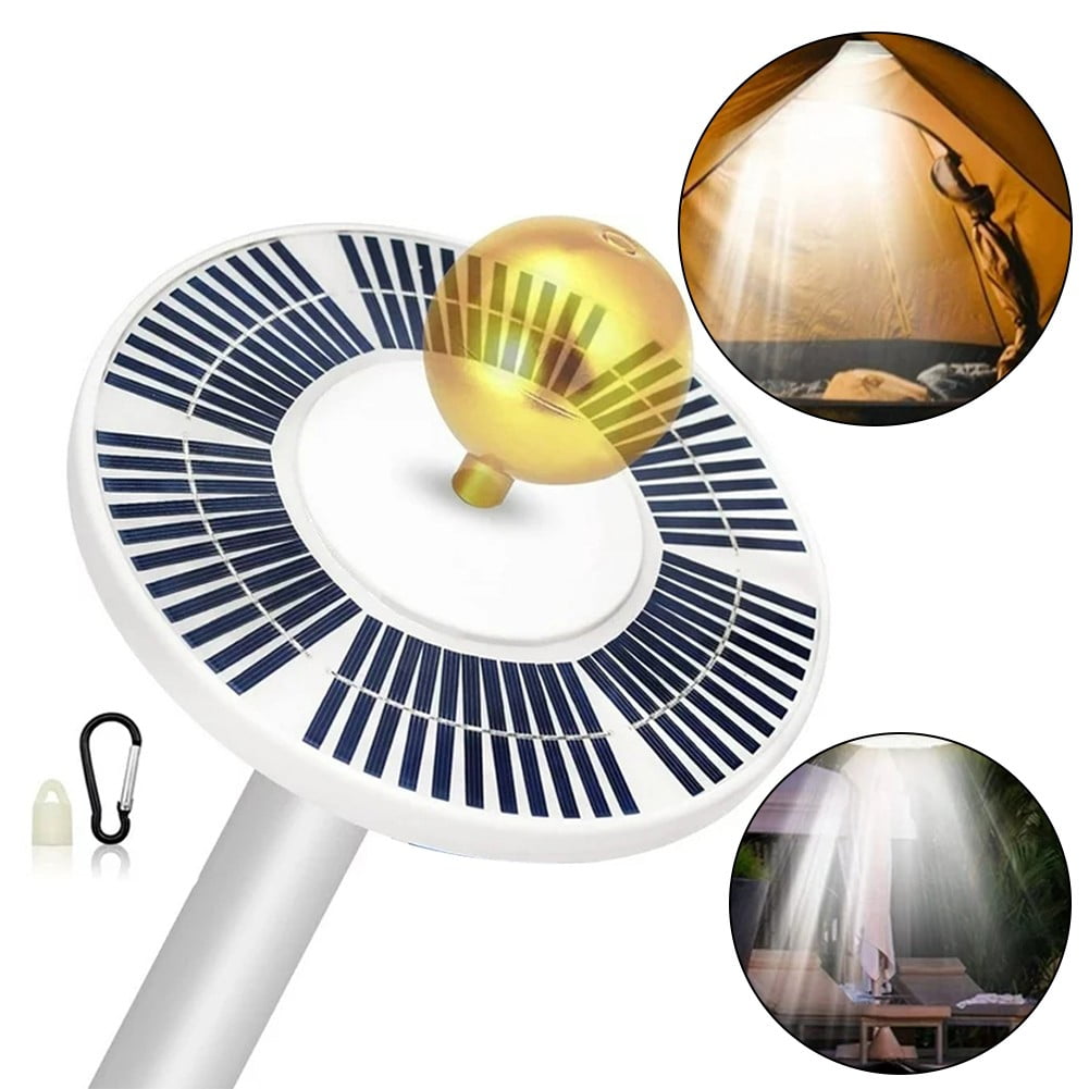 Solar Flag Pole Light: 136 Super Bright LEDs,Illuminate Your Flag with ...