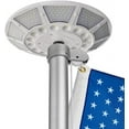 Solar Flag Pole Light - Super Bright 4200 Lumens | 360-degree ...