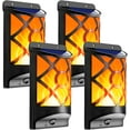 Solar Flame Lights Outdoor, Flickering Flames Solar Wall Light, Fire ... Solar Flame Lights Outdoor, Flickering Flames Solar Wall Light, Fire ...