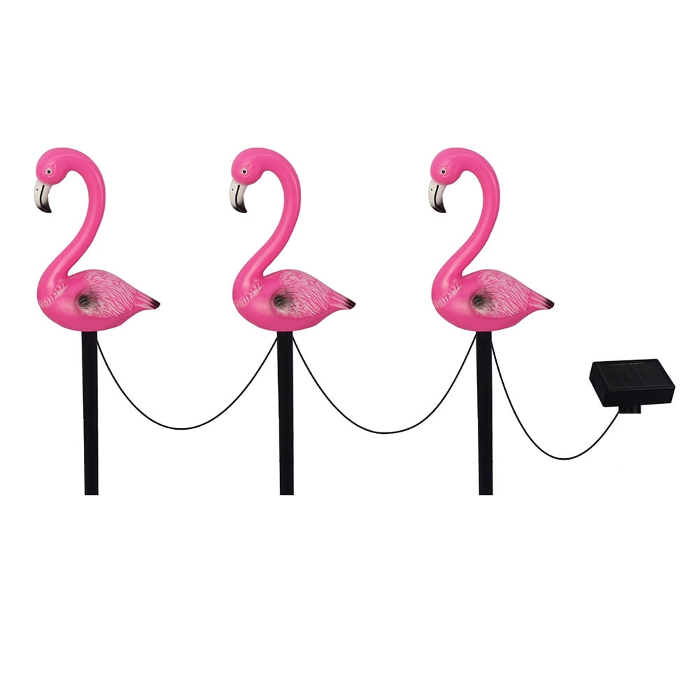 Solar Flamingo Decor Flamingo Light Solar Outdoor Lights Garden Solar ...