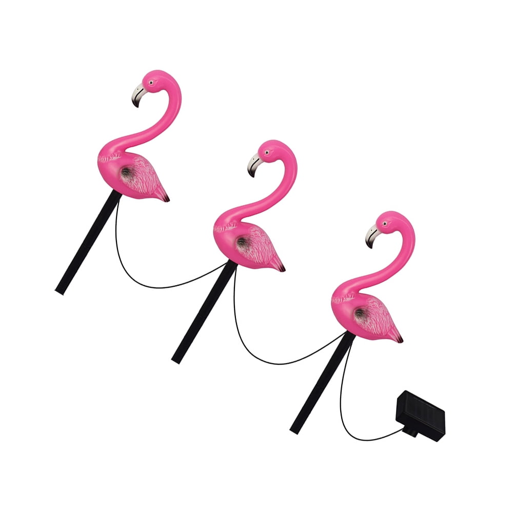 Solar Flamingo Outdoor Lights for House Garden Decor for outside ...