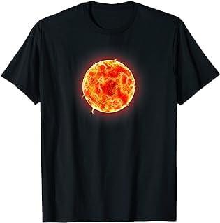 Solar Flare Tshirt Nature Gas Sun Prominence Gift Solar T-Shirt ...