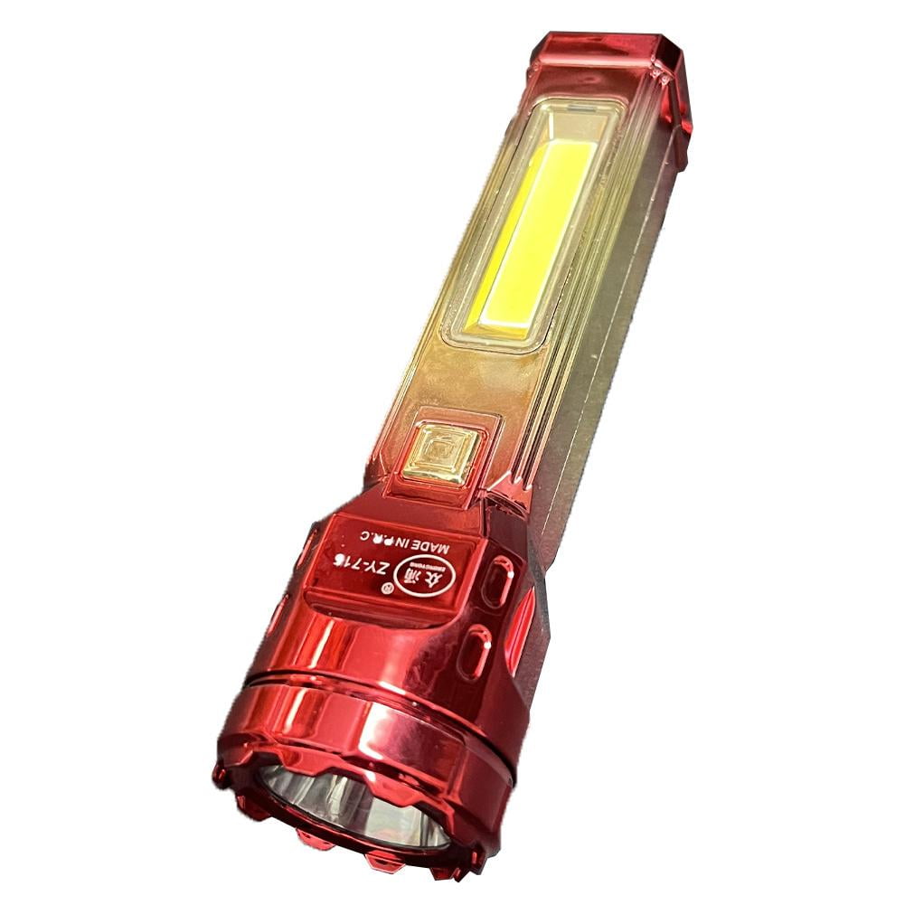 Solar Flashlight Small LED Torch Light Mini er Bright USB CF Penlight ...