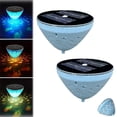Solar Floating Pool Light with Fish Projection, Color Changing ...