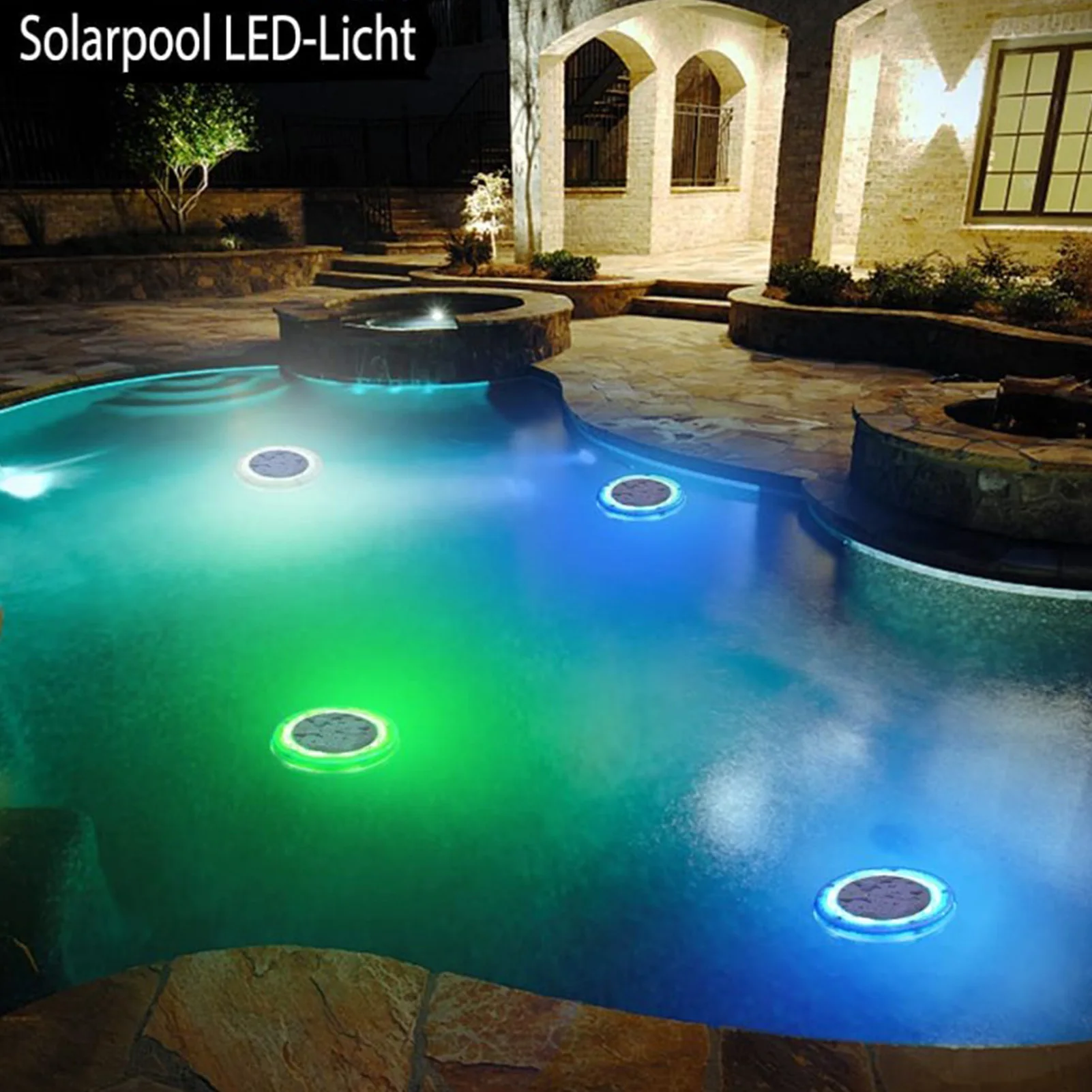 Solar Floating Pool Lights Floating Lights Garden Decoration Lights ...