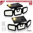 PortableOut Solar Flood Light, Motion Sensor, 1200 LM, Waterproof, 74 ...