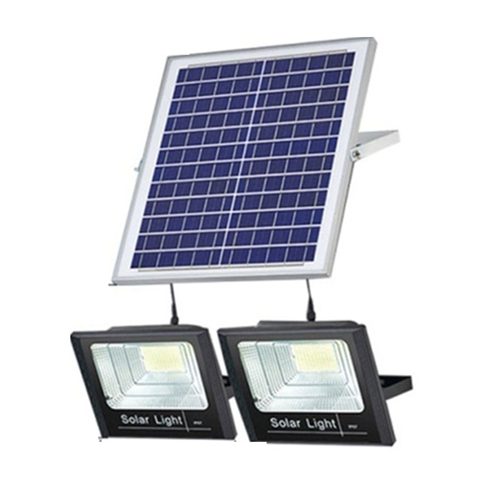 Solar Flood Light Outdoor Solar Spotlights Garden House Remote Control ...