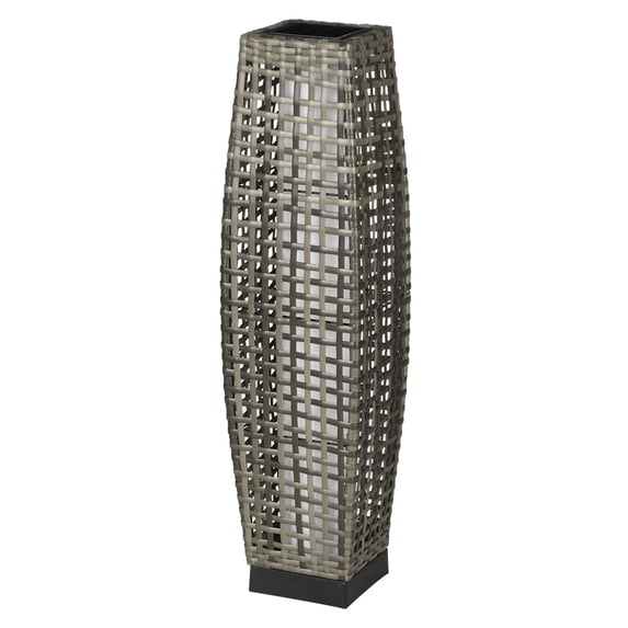 Solar Floor Lamp Outdoor, Garden Pathway Lights LED, Waterproof ...