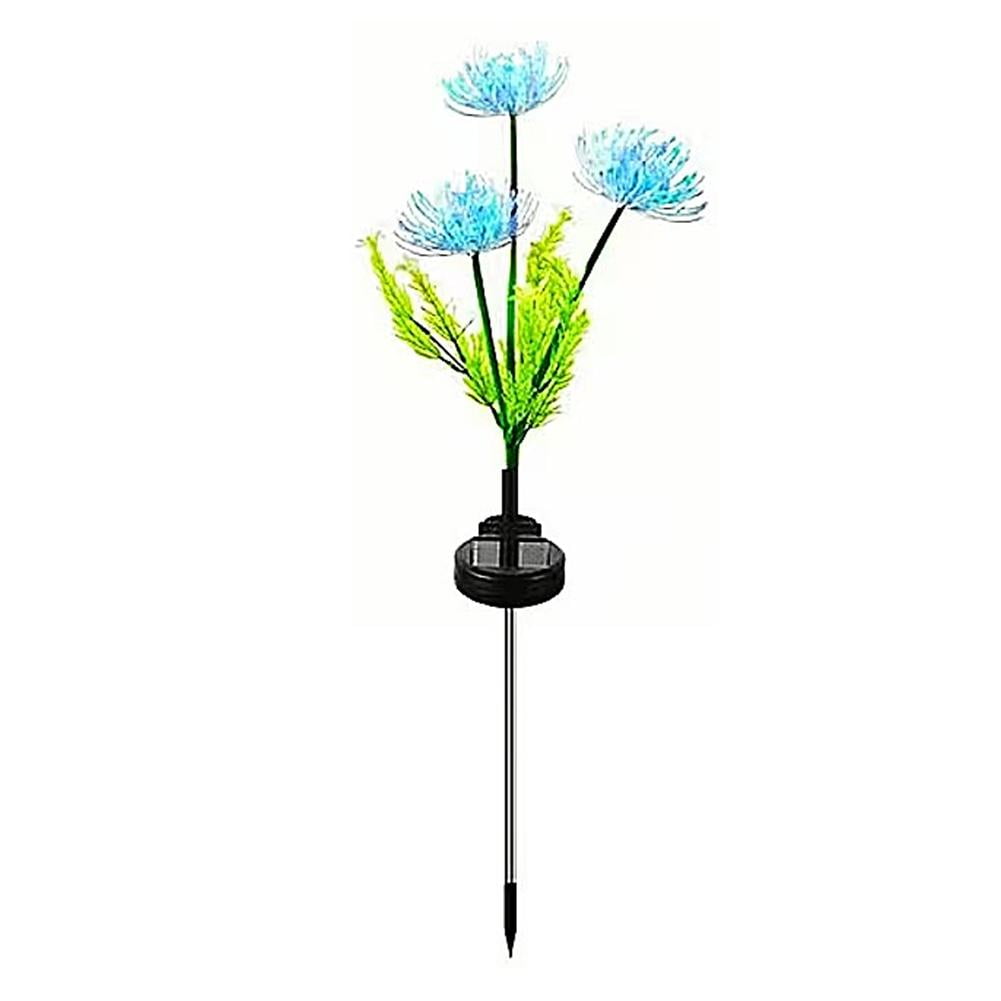Solar Flower Stake Lights,Solar Flower Swaying Light for Outside, LED ...