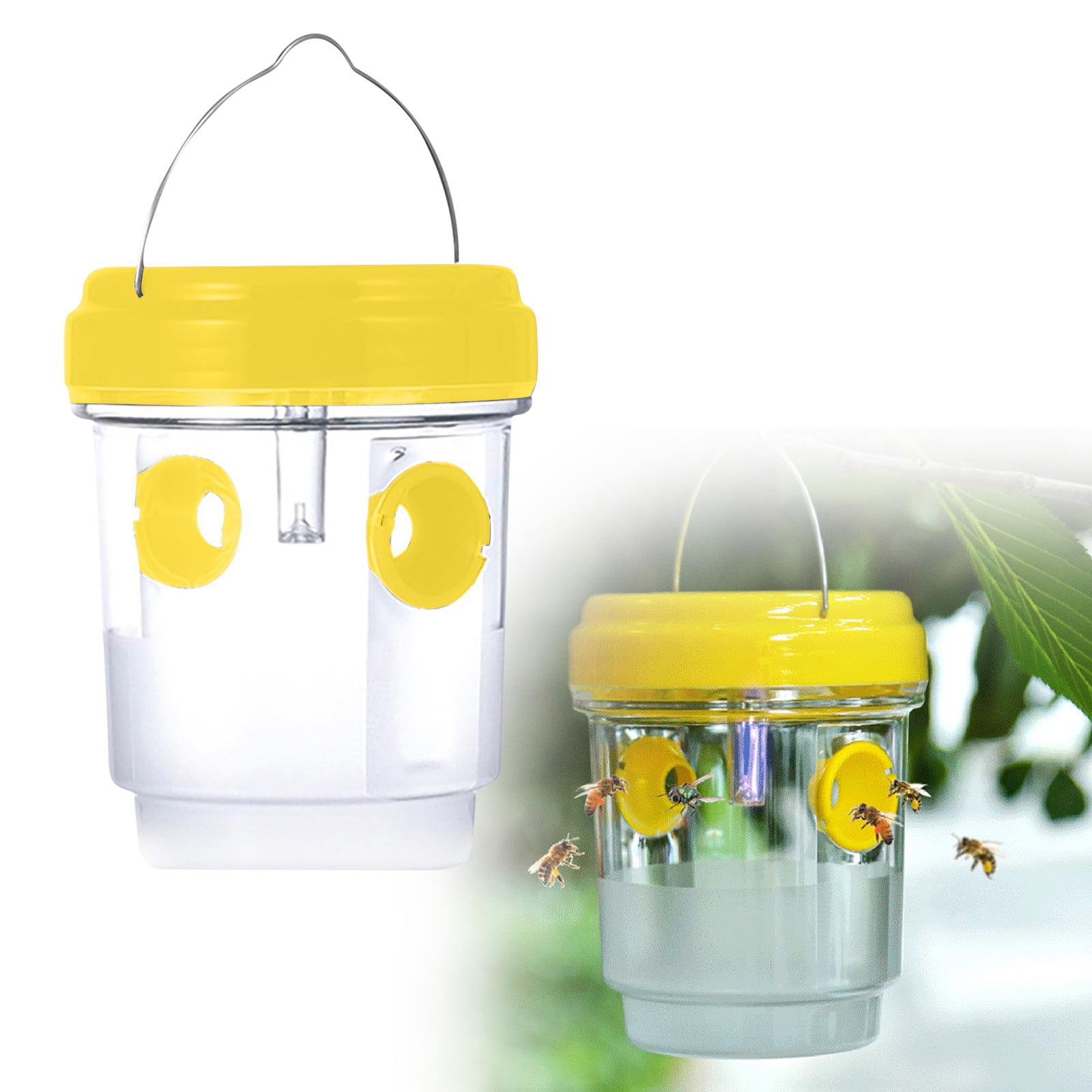Solar For Outside Trap Hanging Yellow Jackets Catcher Outside Garden ...