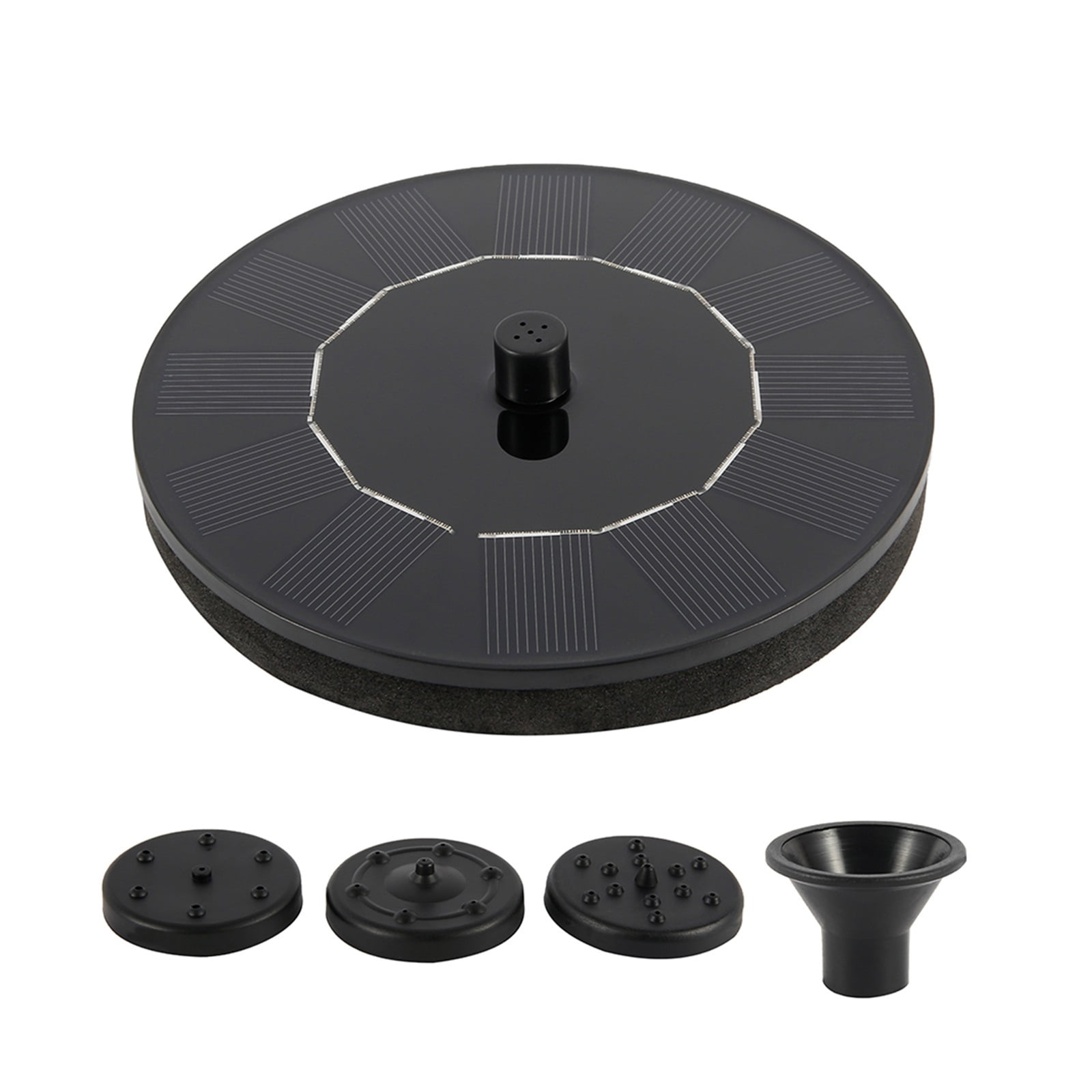 Solar Fountain Pump Floating Solar Panel Bird Baths Water Fountain for ...