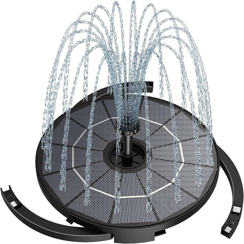 Solar Fountain Pump Kit – DIY Solar-Powered Water Pump for Bird Baths ...