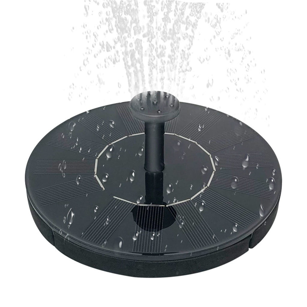 Solar Fountain Pump, Newly Upgraded Solar Bird Bath Fountain, Suitable ...