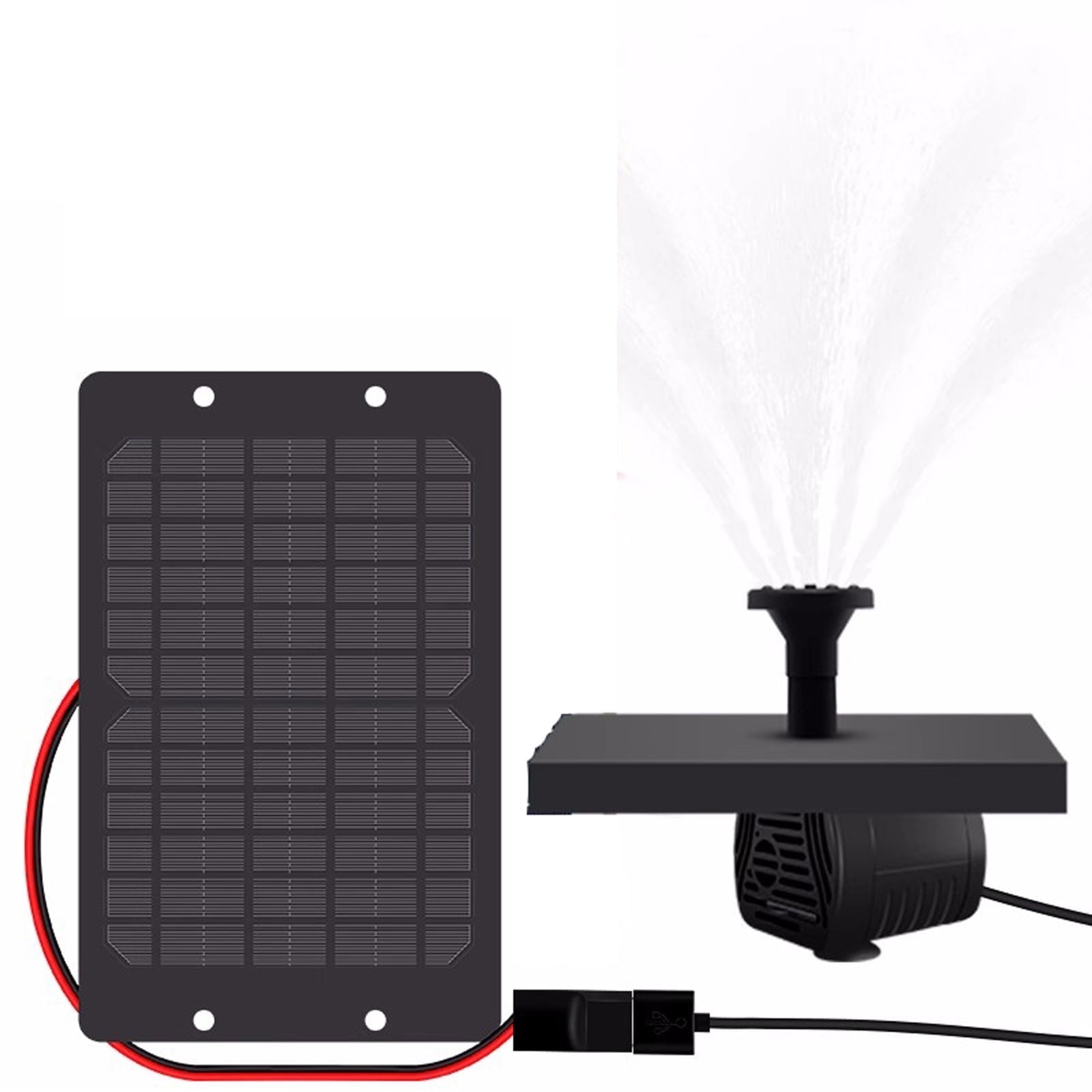 Solar Fountain Water Pump Solar Power Supply Fountain Kit For Garden ...