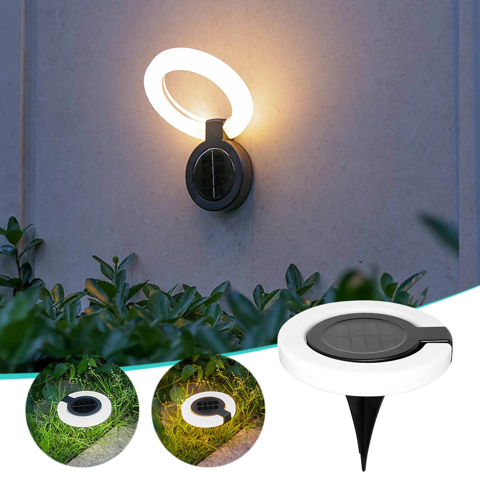 Solar Garden Lamp | Intelligent Light-Sensing | Adjustable Angles ...