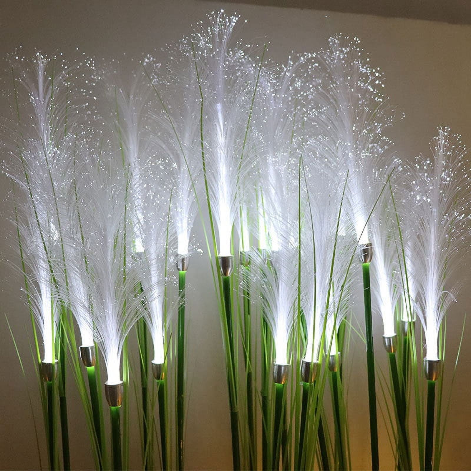 Solar Garden Landscape Lights Sunlight Lawn Lamp Simulation Bulrush ...