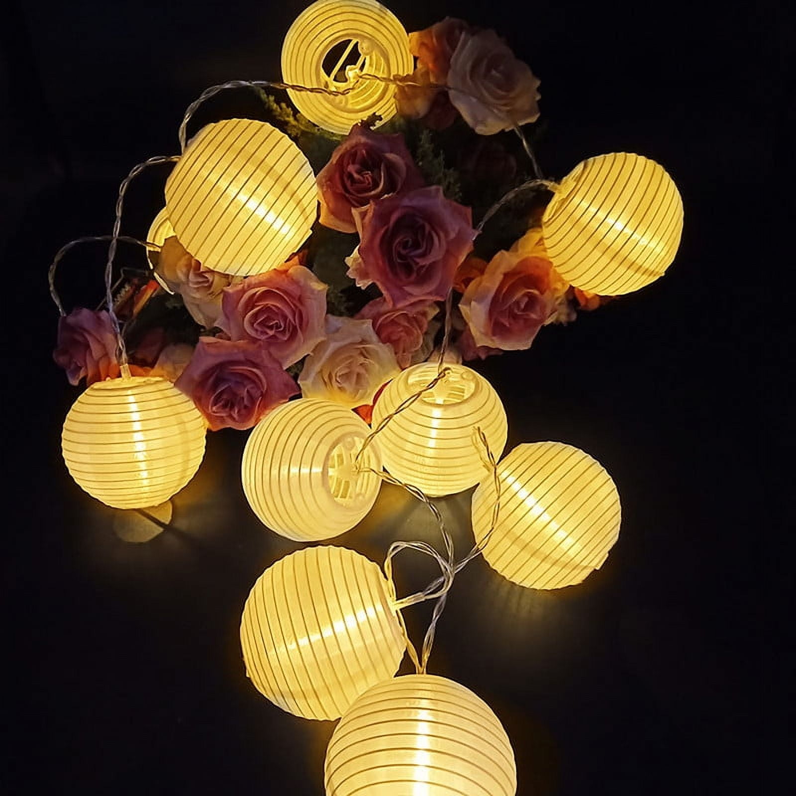 Solar Garden Lanterns String Lights Outdoor Indoor Decorative-String ...