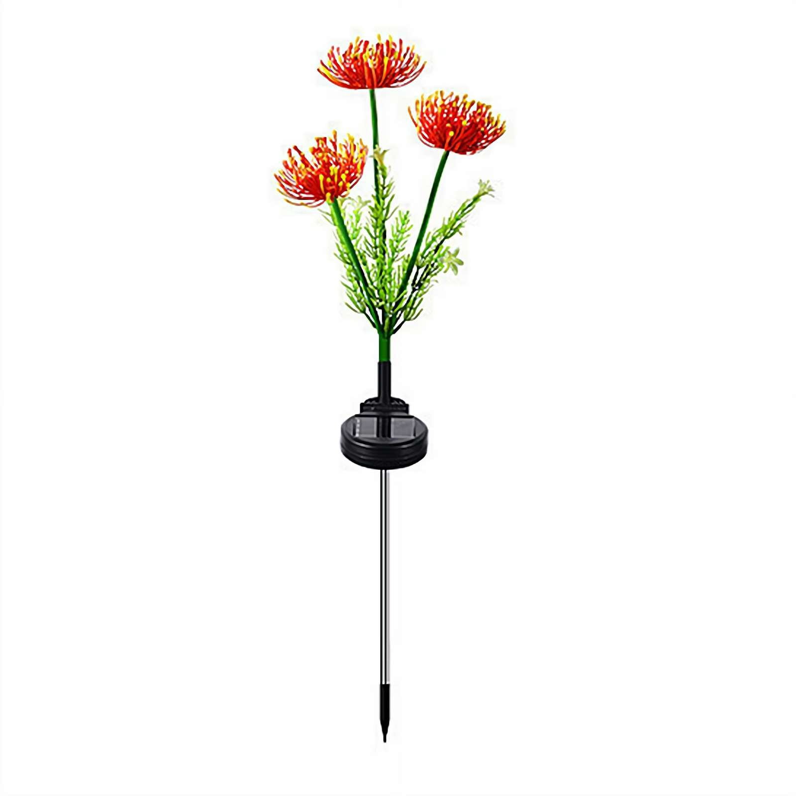 Solar Garden Lights,Solar Flowers Lights Waterproof IP65 Solar Stake ...
