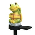 Solar Garden Stake Lights,Resin Turtles Solar Lights Outdoor Garden ...