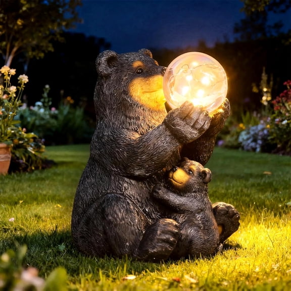 Bear Solar Lights
