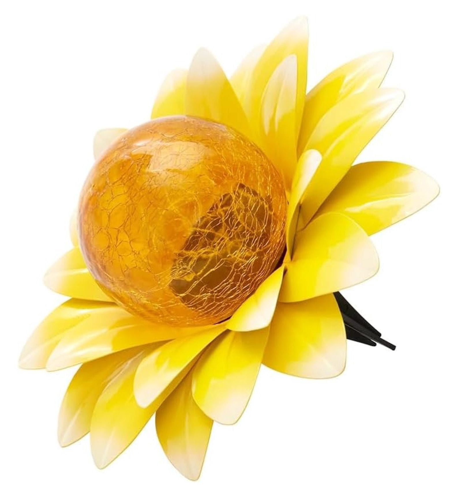Solar Gazing Blooming Flowers - Yellow - Walmart.com