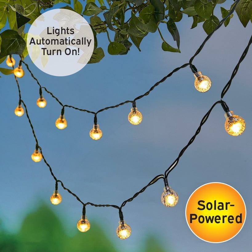 Solar Globe String Lights - Walmart.com