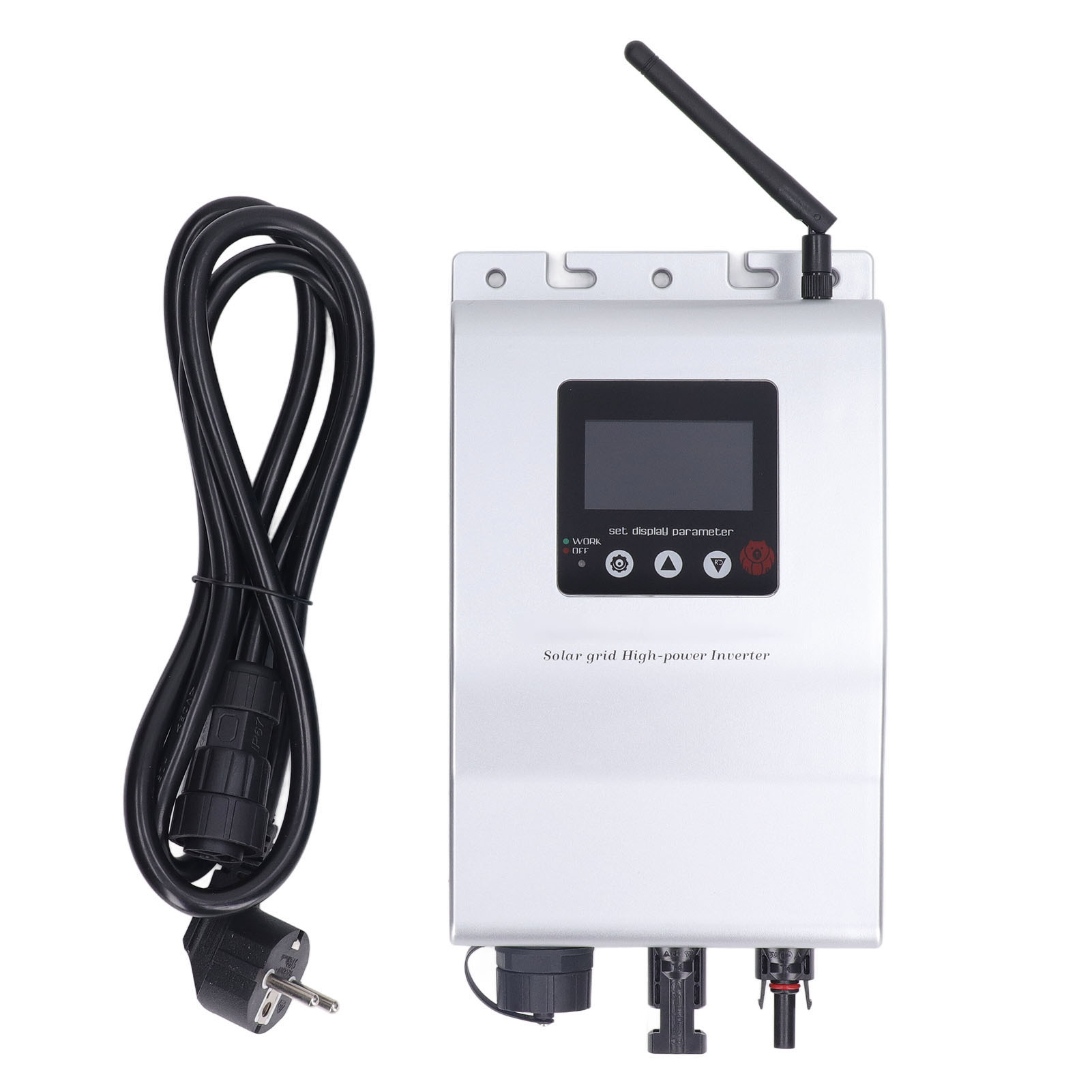 Solar Grid Connected Inverter Pure Sine Wave Power Micro WiFi Inverter ...