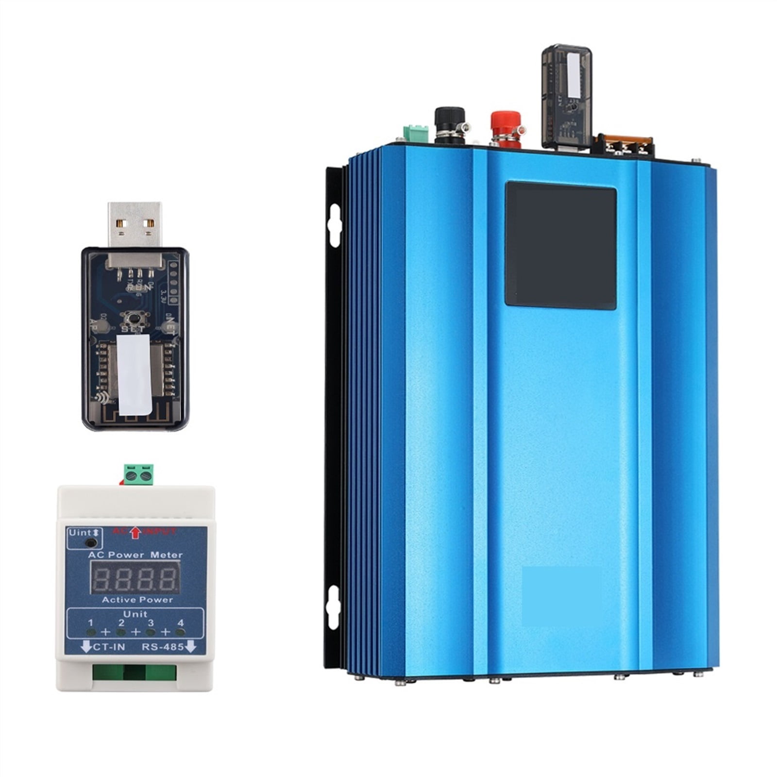 Solar Grid Tie Inverter 1000W Limiter Battery Photovoltaic Multipurpose ...