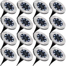 Flat Solar Lights