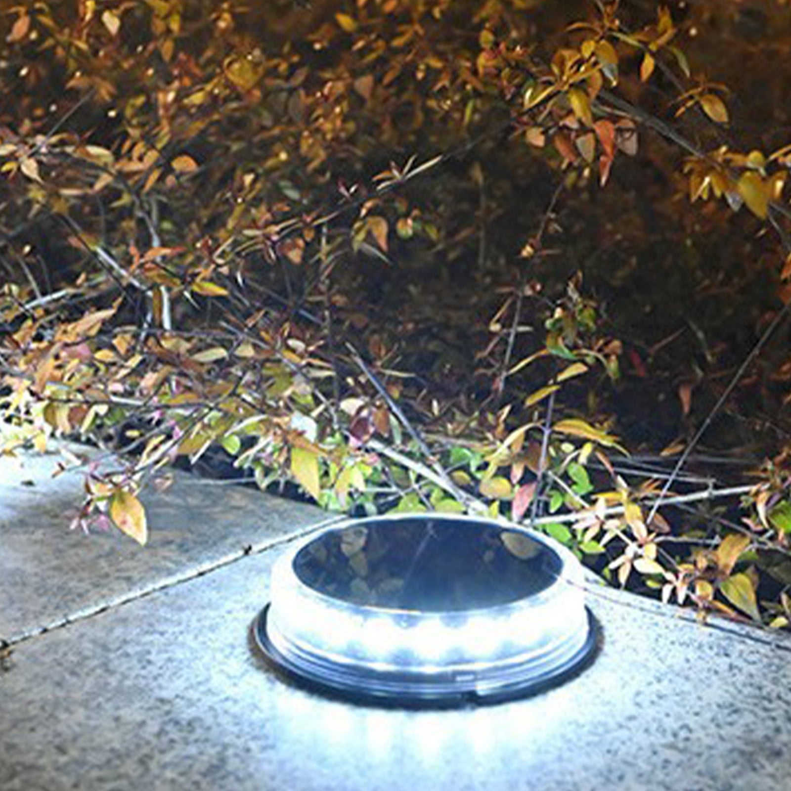 Solar Ground Lights,4 Color Waterproof Solar Garden Lights, Upgraded ...