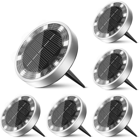 Solar Puck Lights
