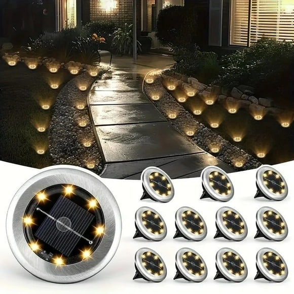 Round Solar Lights