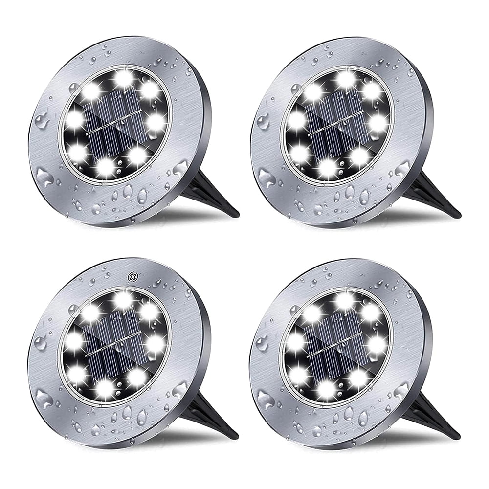 Solar Ground Lights, Solar Garden Lights, Outdoor Garden Waterproof ...