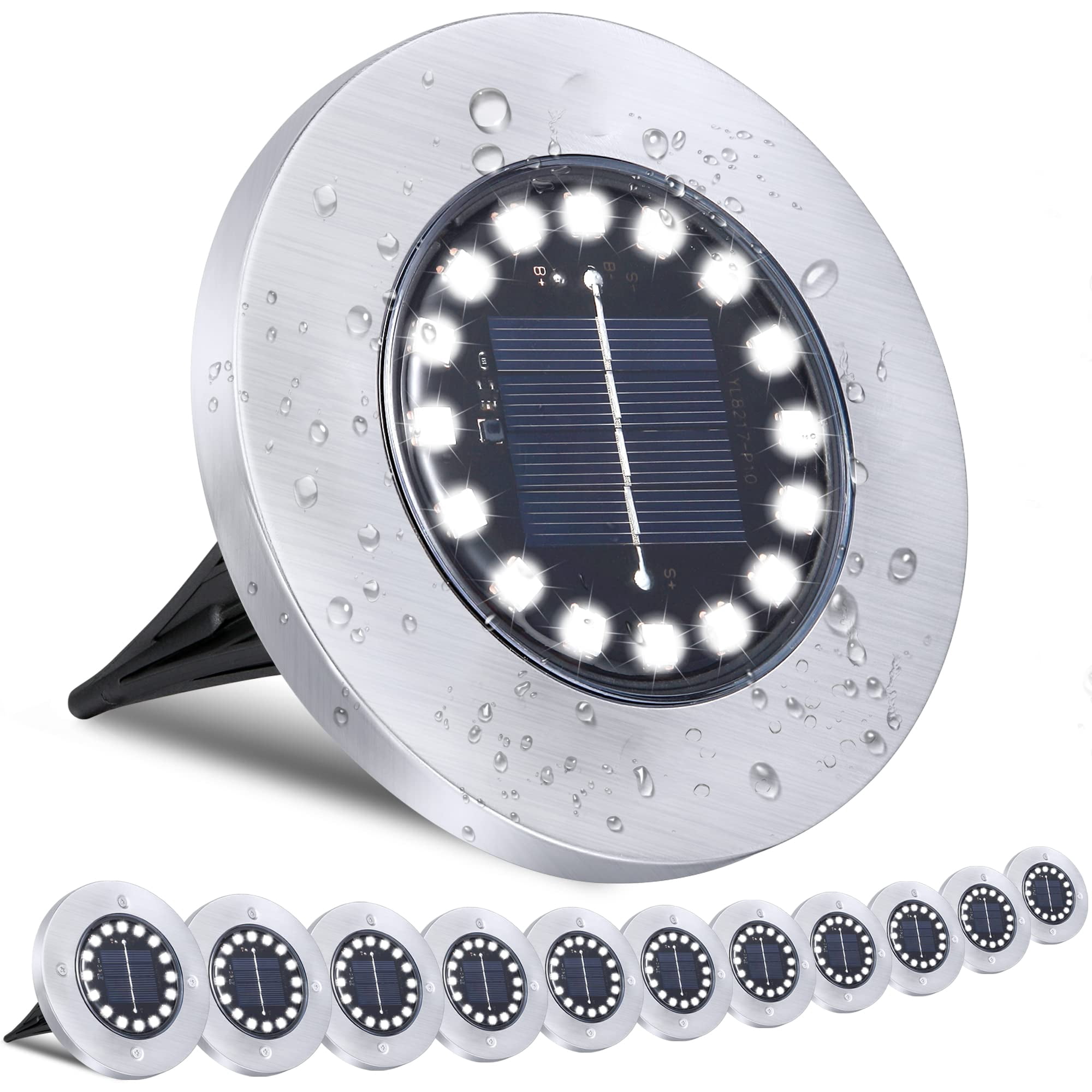 Solar Ground Lights-Waterproof Solar MMF7 Lights Outdoor Garden- Solar ...