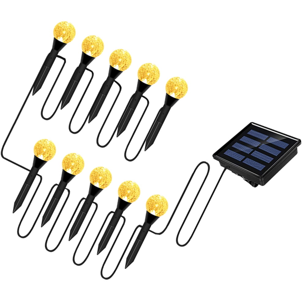 Decorative Solar Ground Plug Light Outdoor Lamps Lawn Lights - Walmart.com