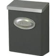 Solar Group Vertical Wall Mount Mailbox With Lock - Extra Large - White ...