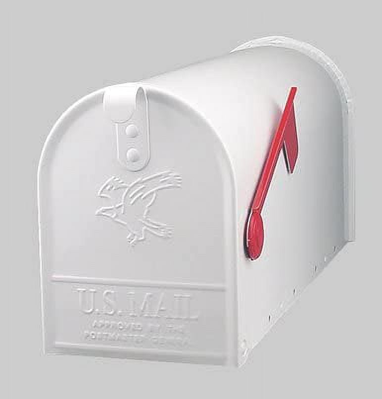 Solar Group E1600W00 Mailbox Rural Wht #2 - Walmart.com