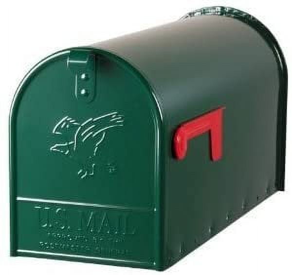 Solar Group E16G Big Green Rural Size Mailbox - Walmart.com