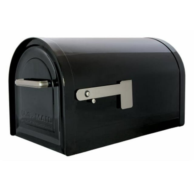 Solar Group Locking Mailbox - Black - Walmart.com