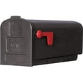 Solar Group PL10B Plastic Rural Black Mailbox - Walmart.com