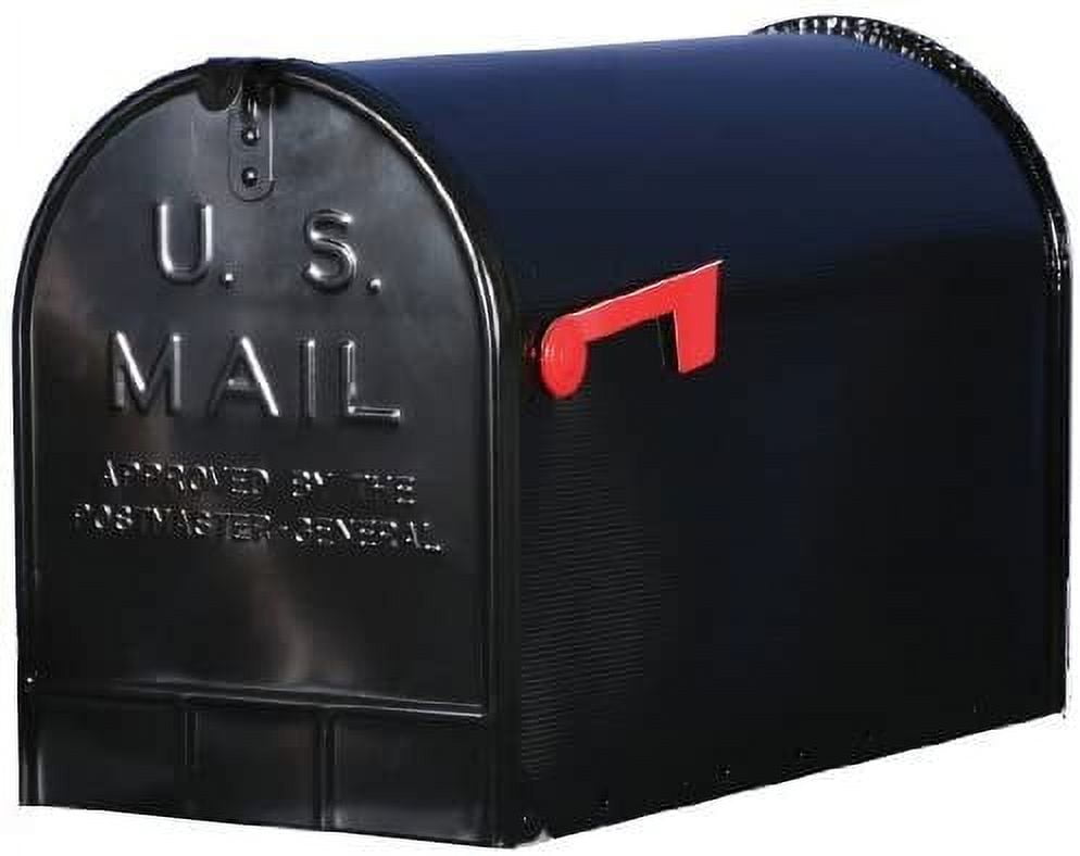 Solar Group Gibraltar Extra Large Post Mount Jumbo Size Rural Mailbox ...
