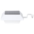 Solar Gutter Light, 6 LED Solar Fence Lamp, Waterproof For Yard Lawn ...
