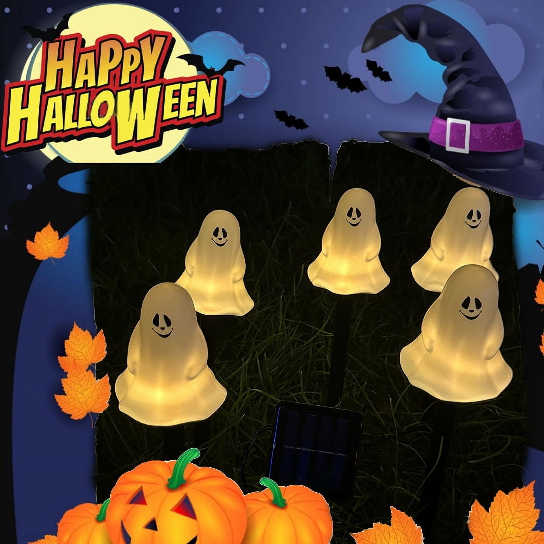 Customer reviews for Solar Halloween Ghost Pathway lights Decorations ...